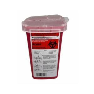 Bote para Residuos Peligrosos Rojo